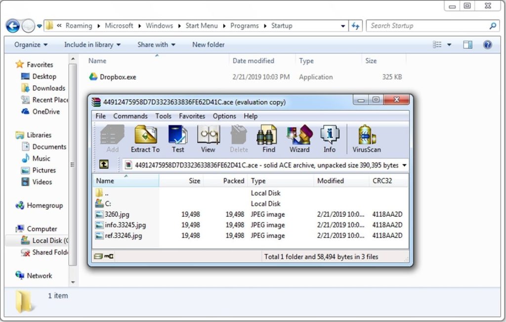 Analysis Of A Targeted Attack Exploiting The Winrar Cve 2018 20250 Vulnerability Microsoft