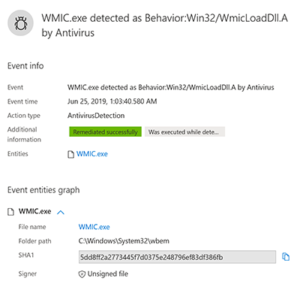 Dismantling a fileless campaign: Microsoft Defender ATP's Antivirus ...