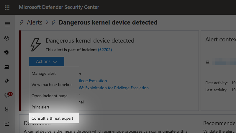 Experts on demand: Your direct line to Microsoft security insight ...