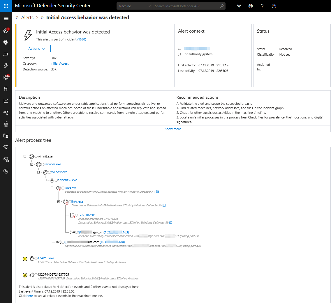 In hot pursuit of elusive threats: AI-driven behavior-based blocking ...