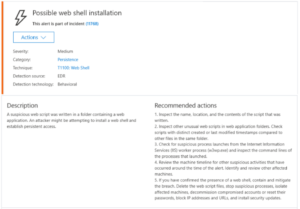 Ghost in the shell: Investigating web shell attacks | Microsoft ...