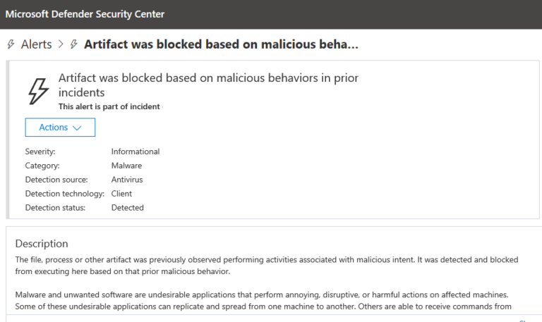 Behavioral blocking and containment: Transforming optics into ...