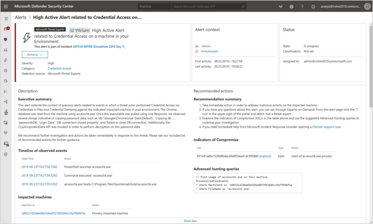 Microsoft Threat Protection leads in real-world detection in MITRE ATT ...