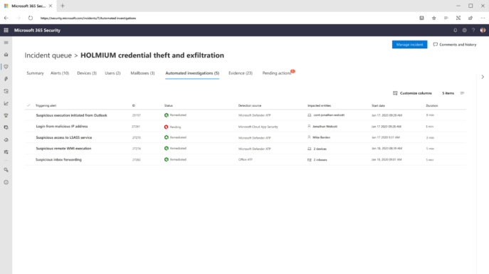 Inside Microsoft 365 Defender: Mapping attack chains from cloud to ...
