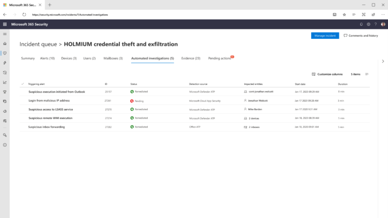 Inside Microsoft 365 Defender: Mapping attack chains from cloud to ...