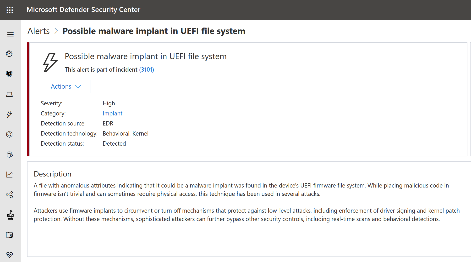 UEFI scanner brings Microsoft Defender ATP protection to a new level ...