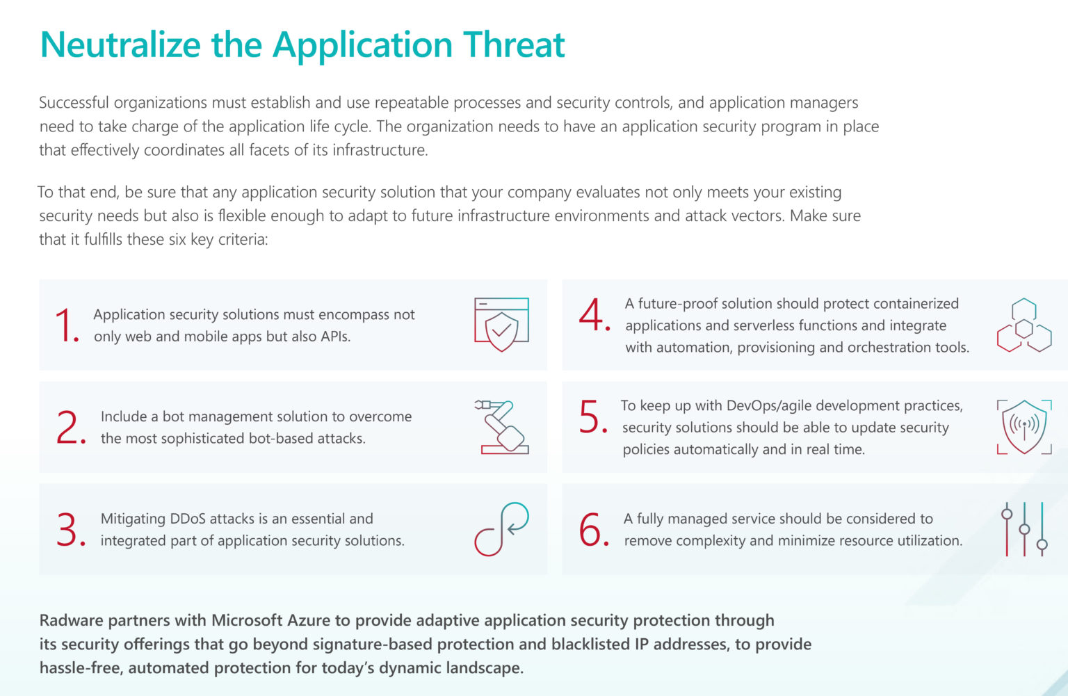 Advanced protection for web applications in Azure with Radware’s ...