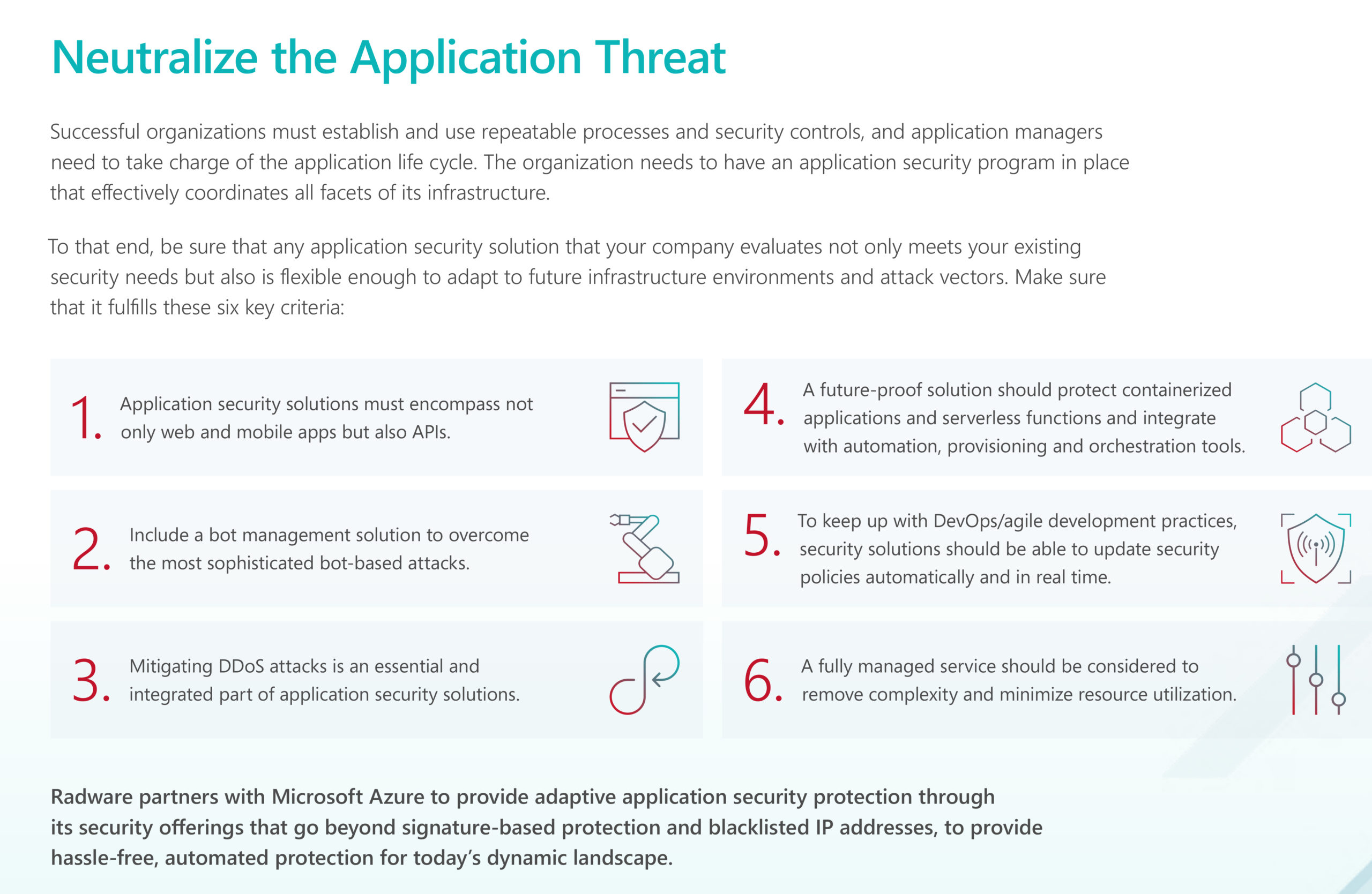 Advanced protection for web applications in Azure with Radware’s ...