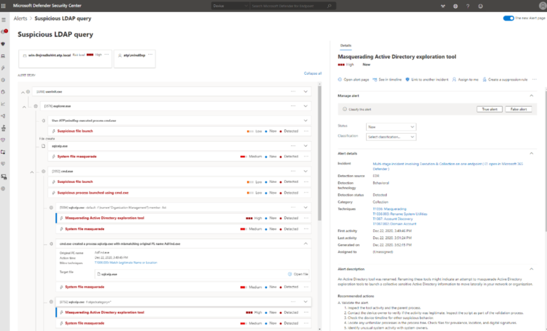 Using Microsoft 365 Defender to protect against Solorigate | Microsoft Security Blog