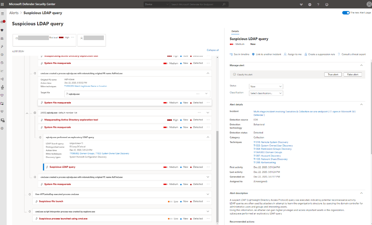 Using Microsoft 365 Defender to protect against Solorigate | Microsoft ...