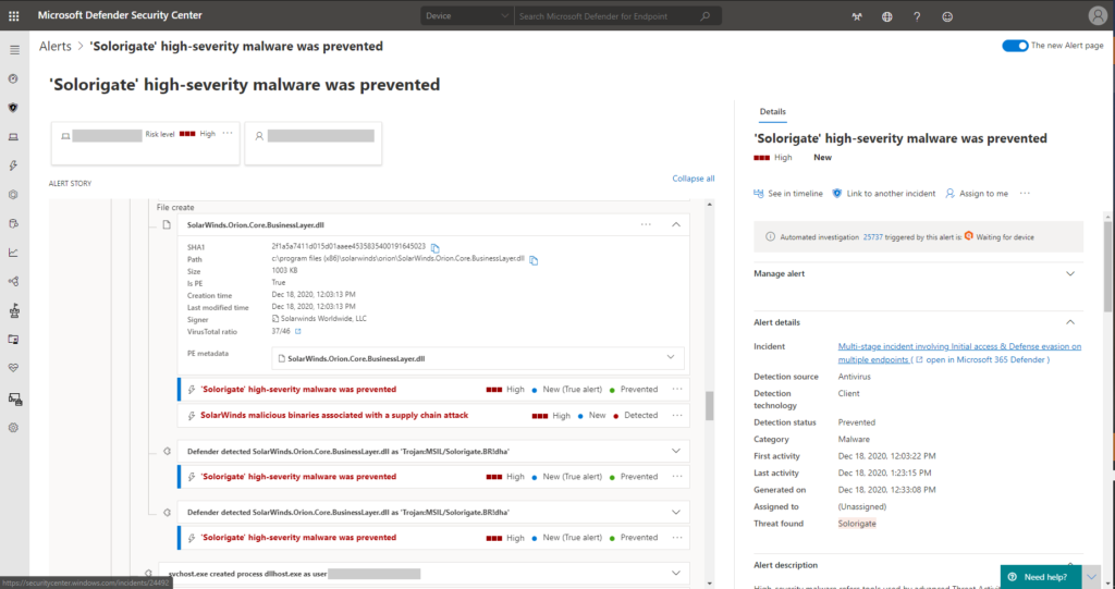 Analyzing Solorigate, the compromised DLL file that started a ...