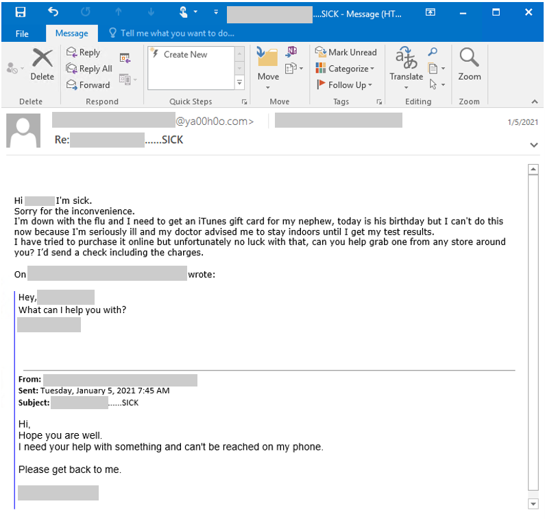 Business email compromise campaign targets wide range of orgs with gift ...