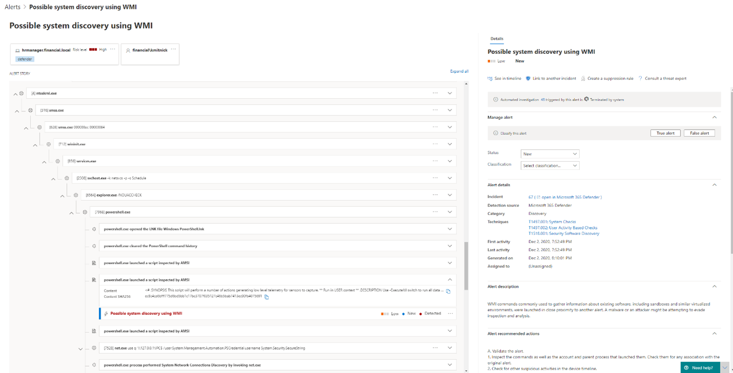 Carbanak+FIN7 の阻止: Microsoft が MITRE Engenuity® ATT&CK® 評価でリードした方法 - PRSOL:CC