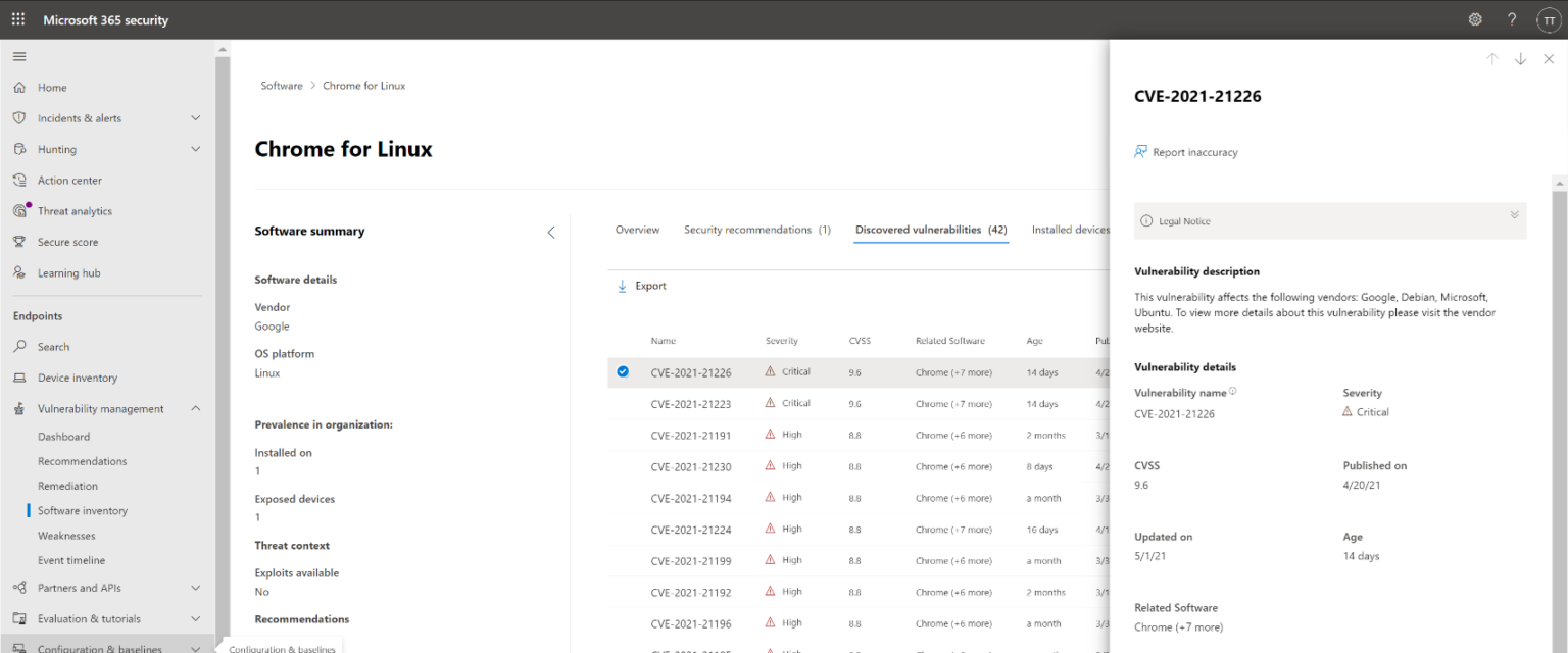 Threat and Vulnerability Management now supports all major platforms ...