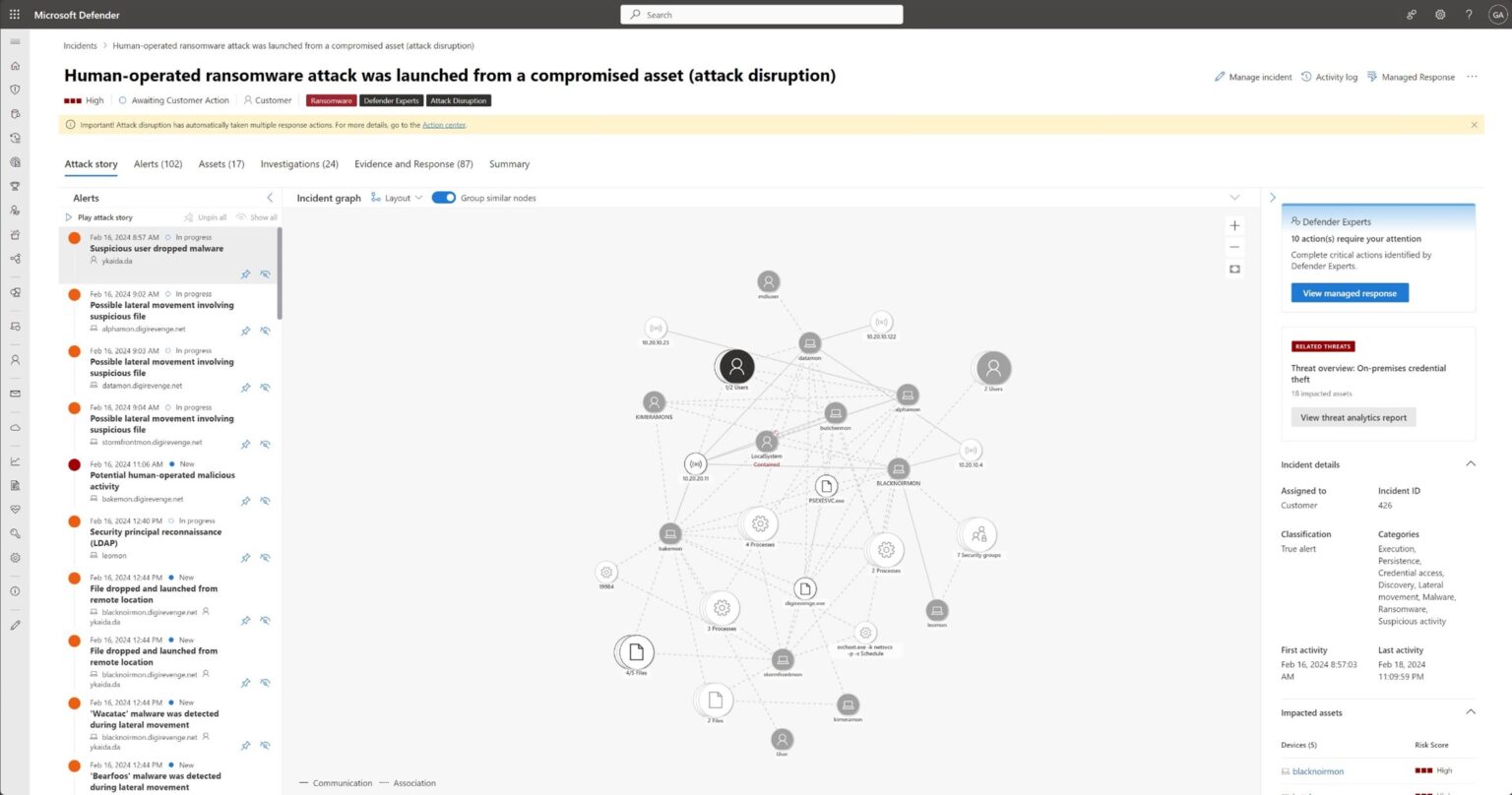 Microsoft Defender Experts for XDR recognized in the latest MITRE ...