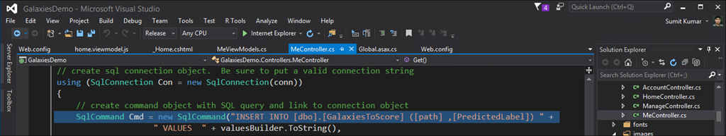 How six lines of code + SQL Server can bring Deep Learning to ANY App ...
