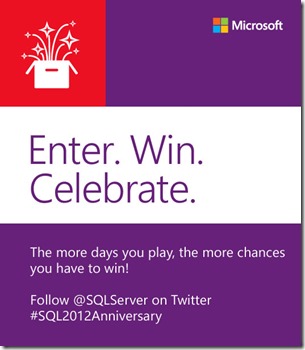 Enter Our Daily Sweepstakes to Celebrate the Anniversary of SQL Server ...