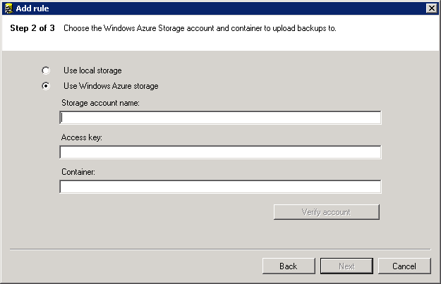 Get Started Backing Up To The Cloud With Sql Server Backup To Microsoft Azure Tool Microsoft