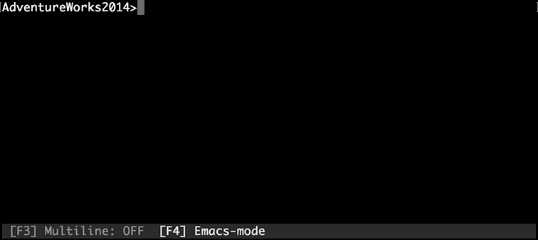 A new update for mssql-cli, an interactive CLI, is now available - Microsoft SQL Server Blog