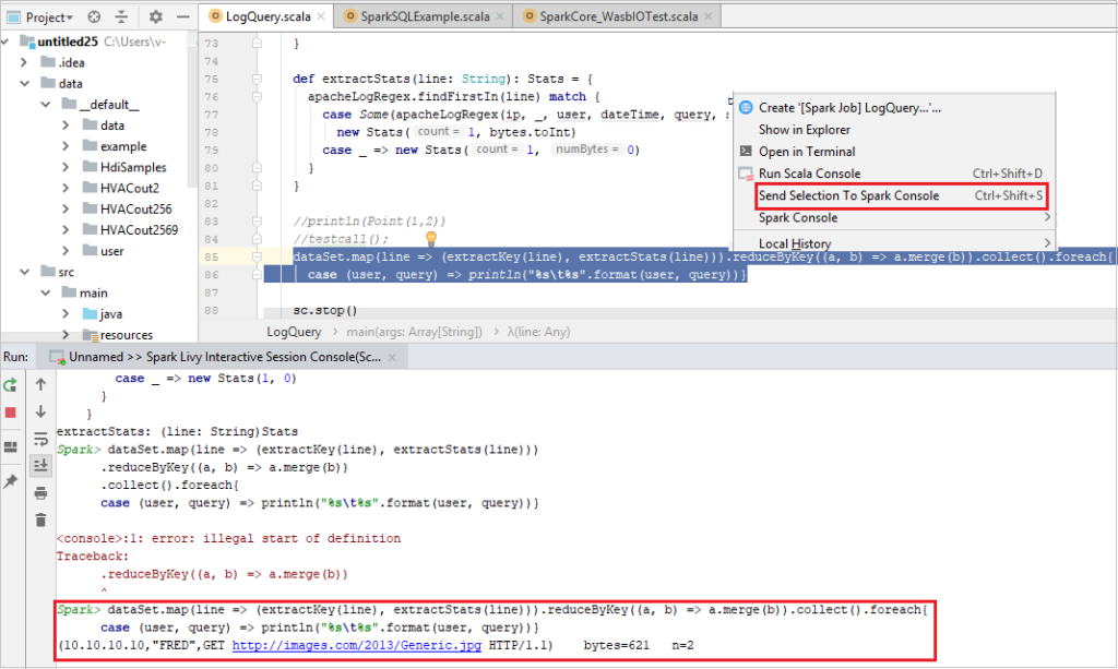 How to develop and submit Spark jobs to SQL Server Big Data Clusters in IntelliJ - Microsoft SQL ...