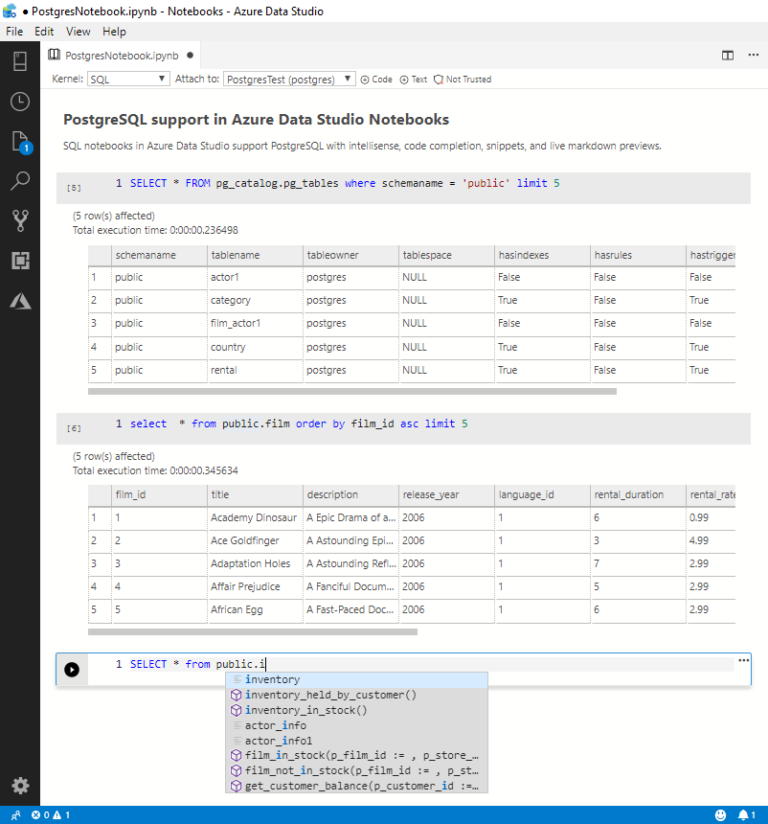 The March release of Azure Data Studio is now available - Microsoft SQL ...