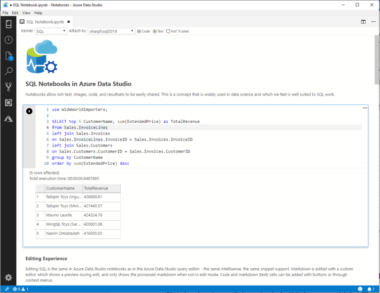 The March release of Azure Data Studio is now available - Microsoft SQL ...