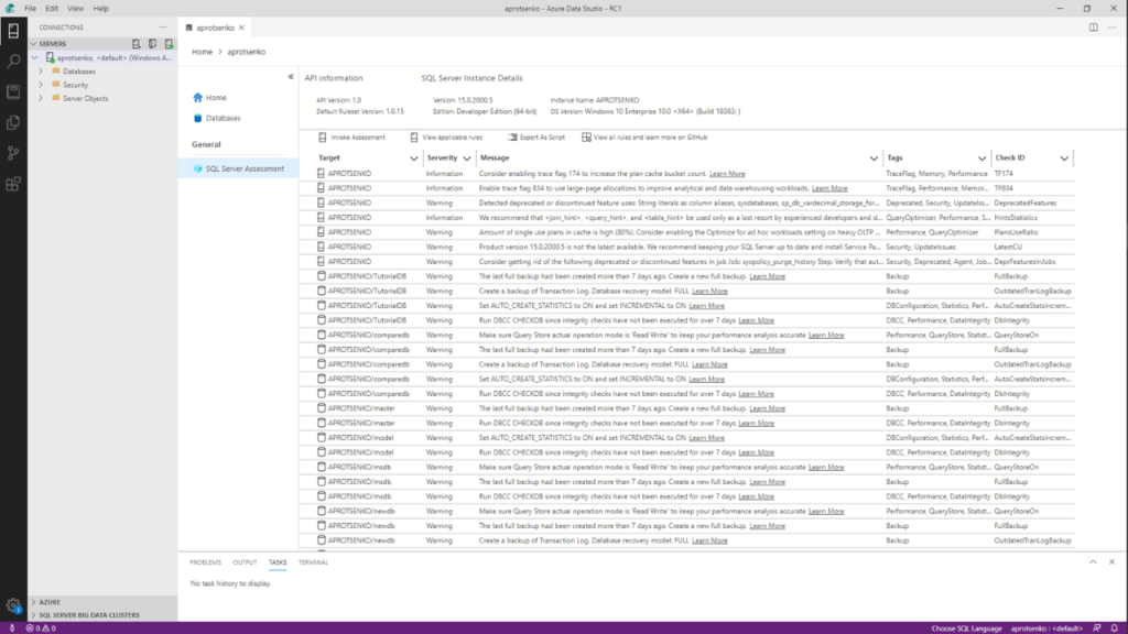 The June 2020 release of Azure Data Studio is now available - Microsoft ...