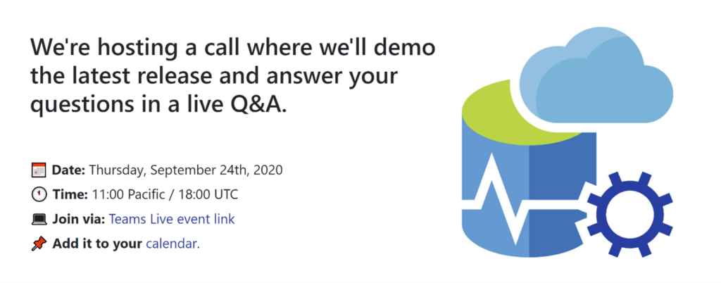 The September 2020 release of Azure Data Studio is now available ...