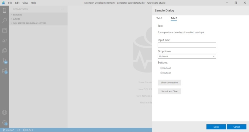 The release of the Azure Data Studio extension generator is now available - Microsoft SQL Server ...