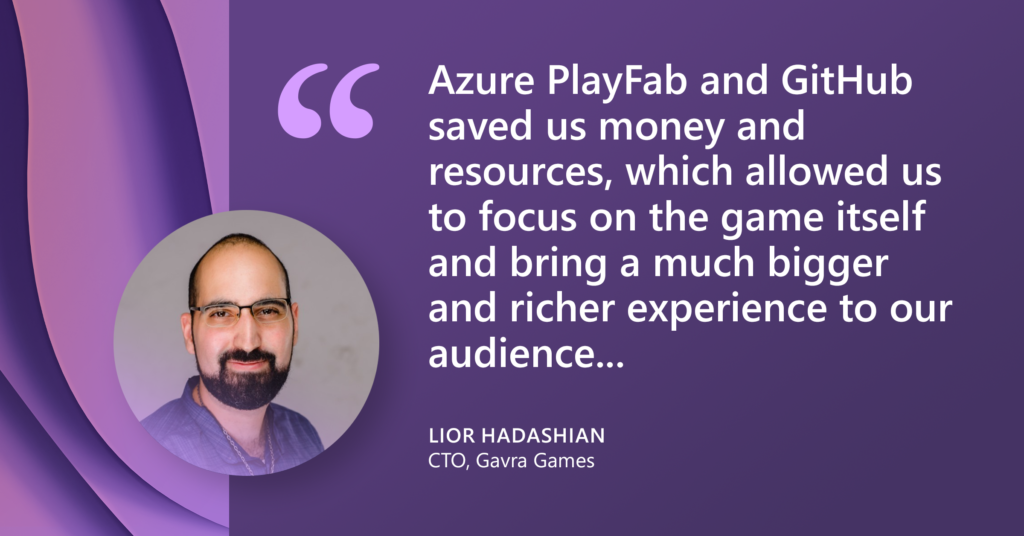 #StartupsOnAzure - Azure PlayFab is Gavra Games's powerup for ...