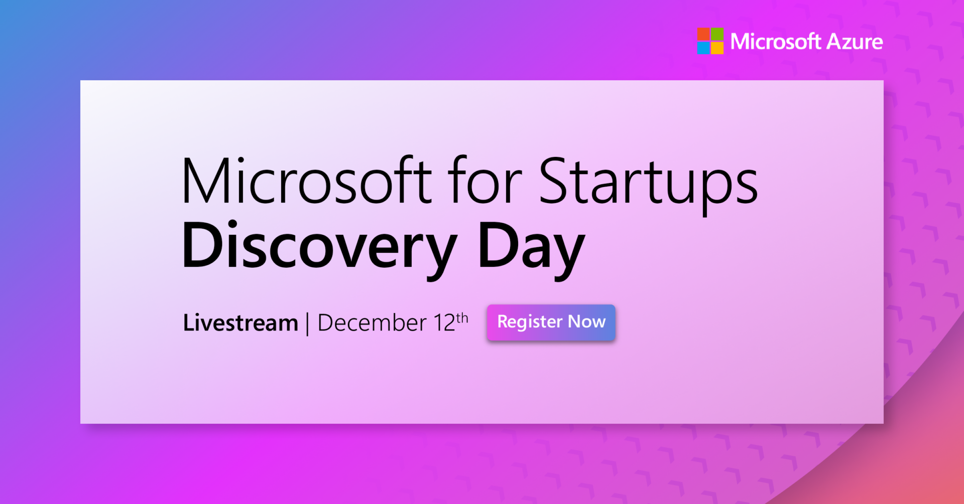 Microsoft for Startups Discovery Day: What you can expect - Microsoft ...